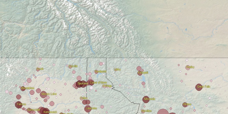 Spokane, WA population