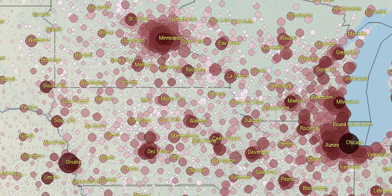 Madison, WI population